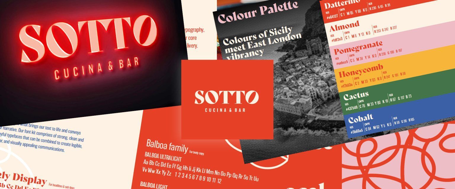 Rebranding of Sotto Cucina & Bar - Cycas Hospitality